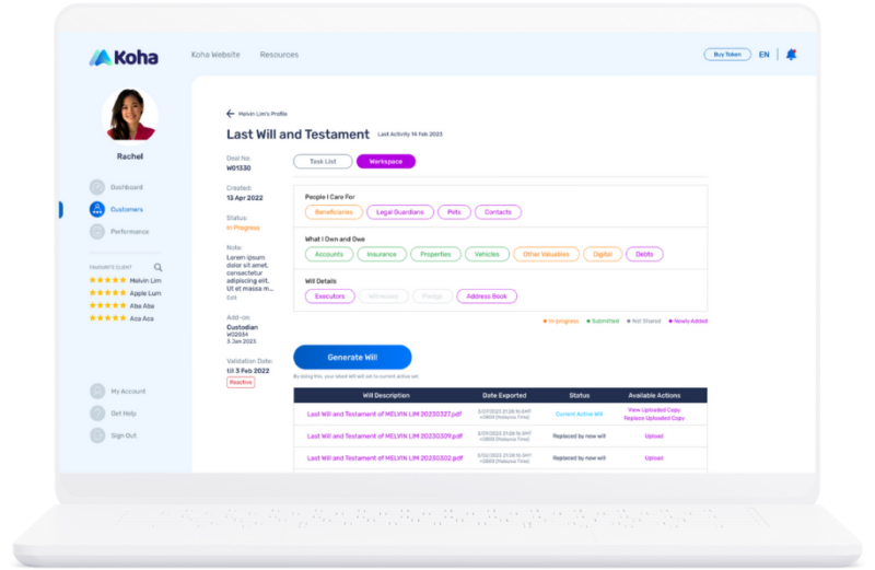 Legacy Planner – Koha