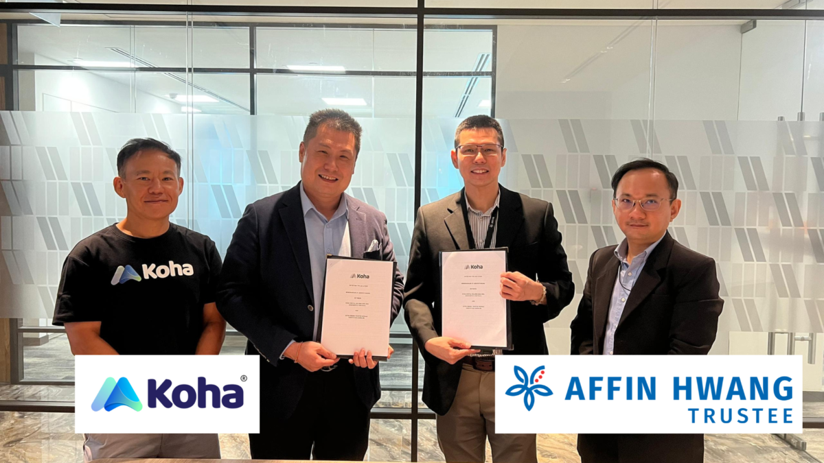 KOHA DIGITAL HOLDING AND AFFIN HWANG TRUSTEE ANNOUNCE STRATEGIC PARTNERSHIP TO DELIVER SEAMLESS ...